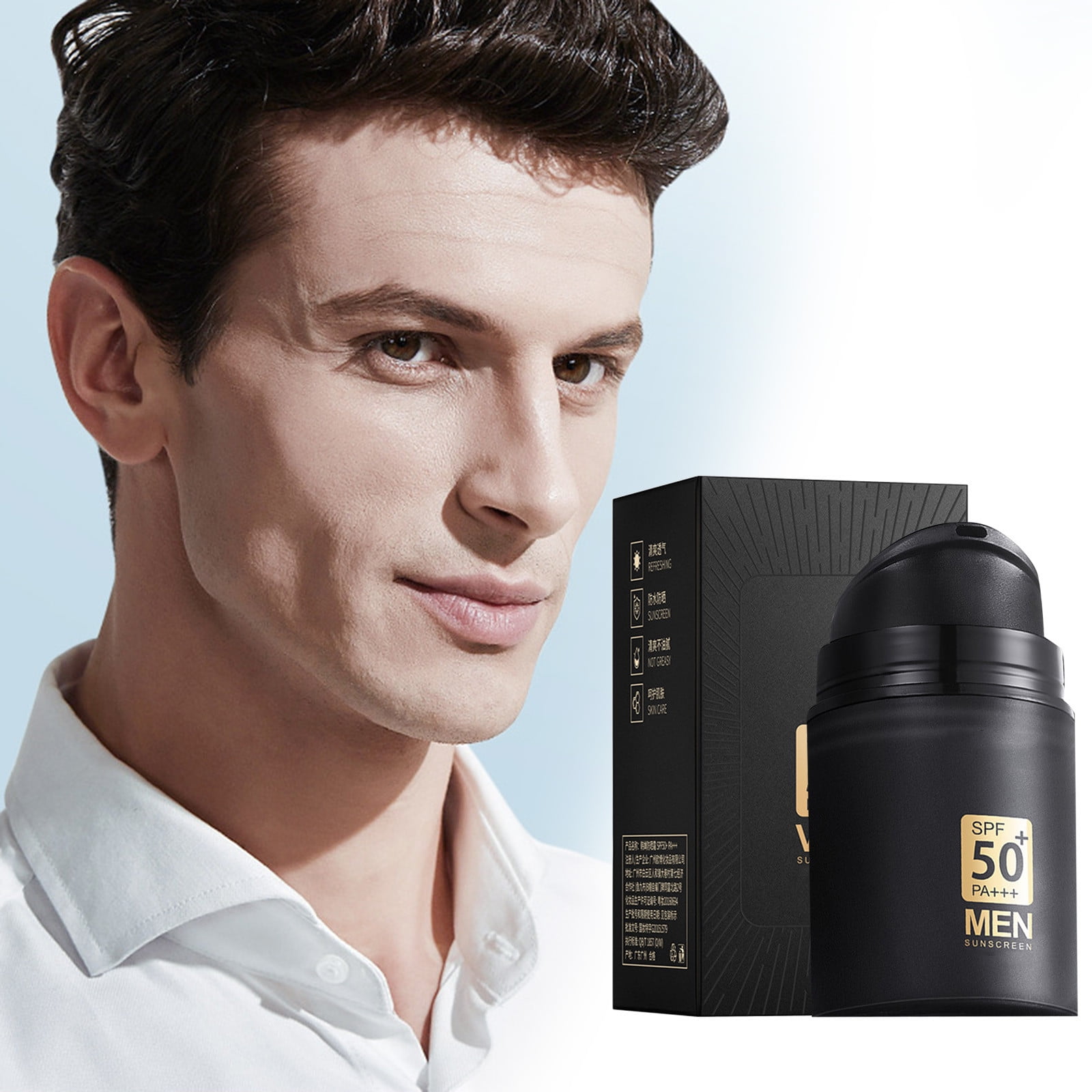 Sunscreen Isolation Sunscreen Milk Sweat Moist Refreshing Not Greasy ...