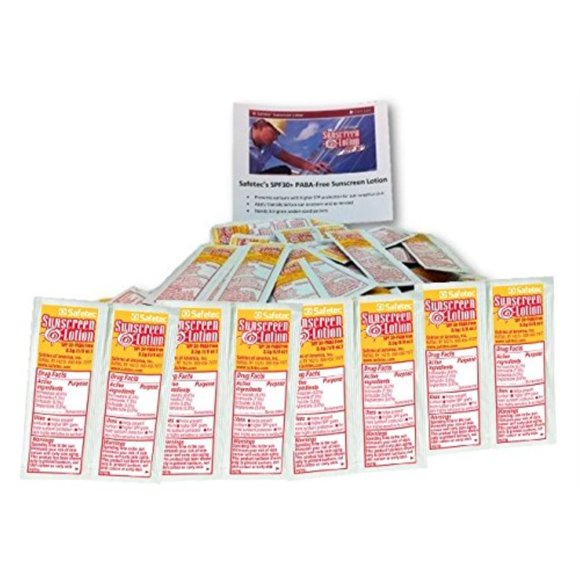 Sunscreen Packets