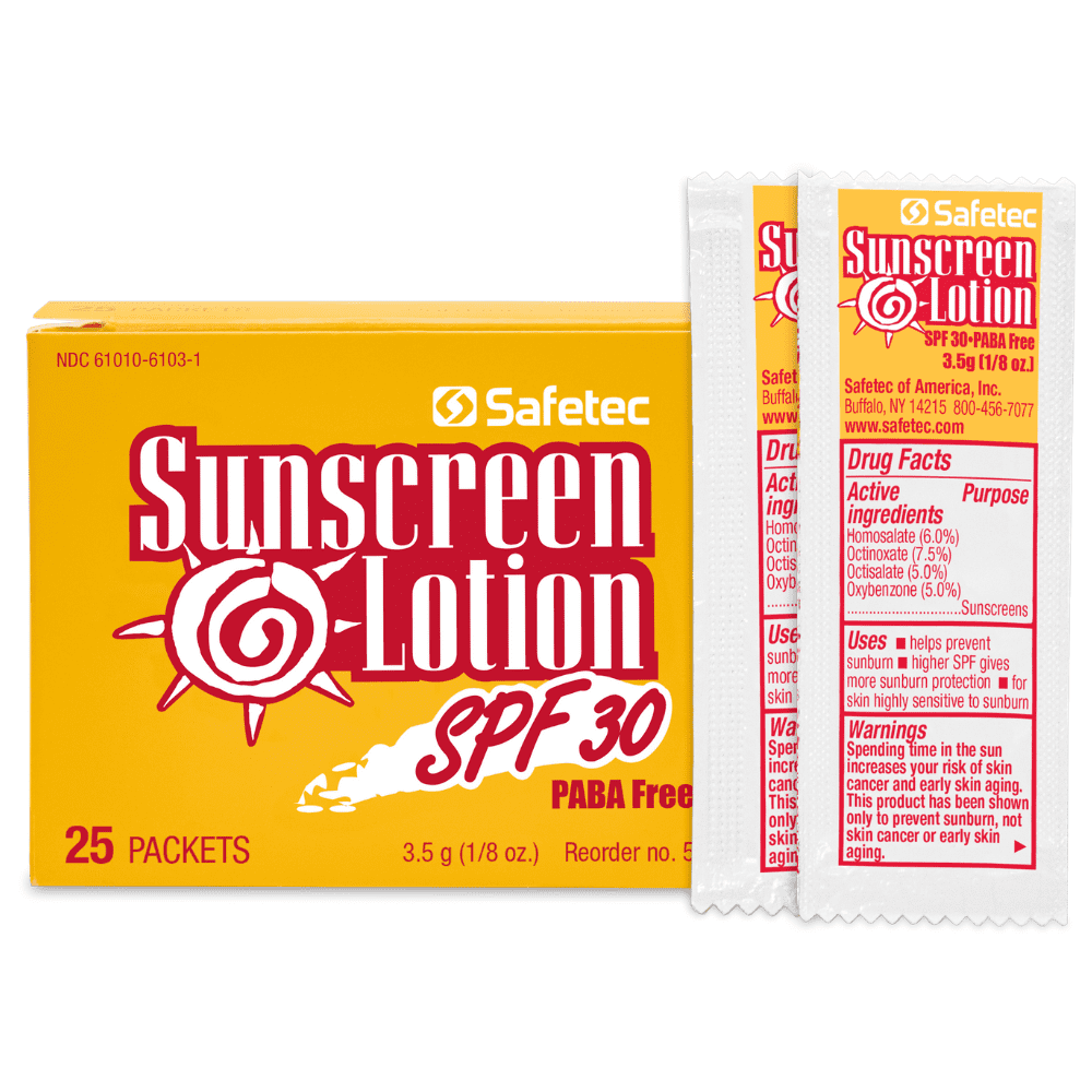 Sunscreen Lotion SPF 30 Plus for Highly Sensitive Skin 1 Box (25 ...