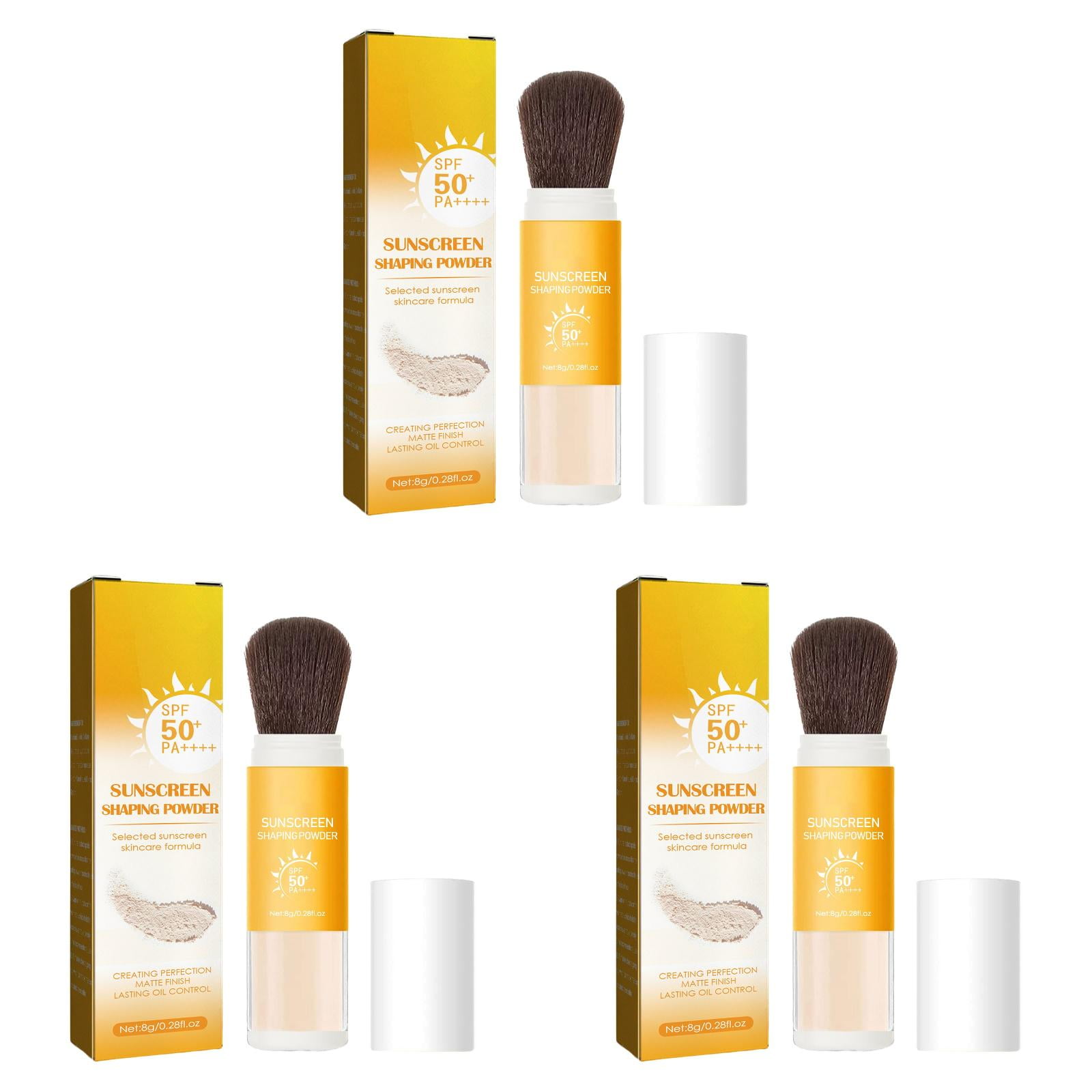 Sunscreen Setting Powder New Translucent Brush Powder Make Up Control ...