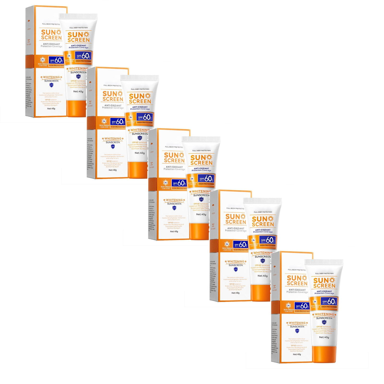 SunscreenSPF60+ Long Term Against Sunburn Aging Moisturizer Natural ...