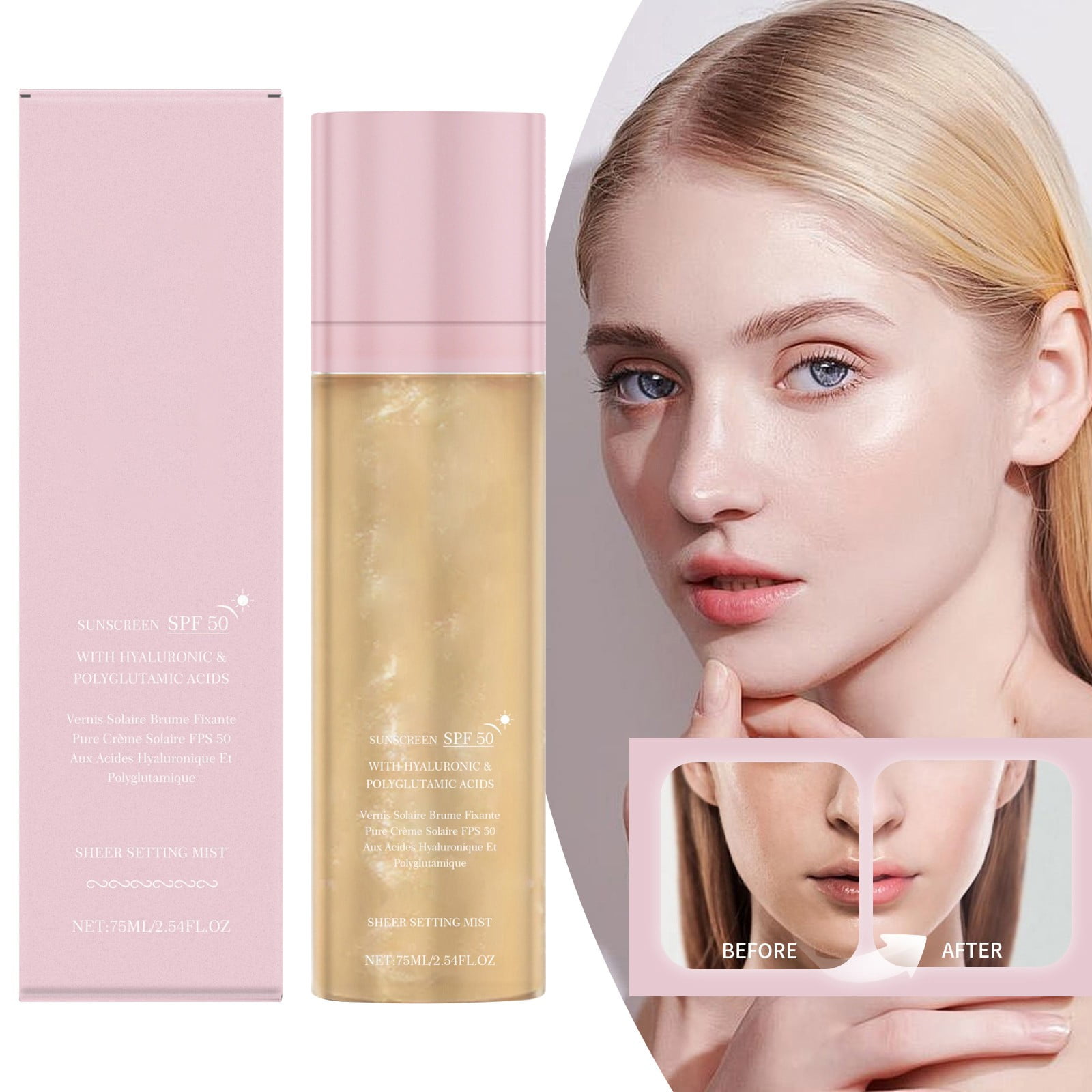 Sunscreens Sheer Setting Mist；Setting Mist；Setting Mist for Makeup ...