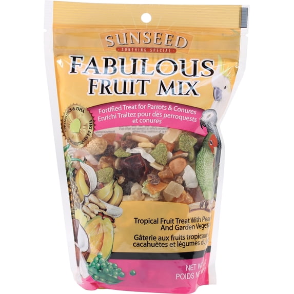Sunseed® Fabulous Fruit Mix Treats for Parrots & Conures 12 Oz ...