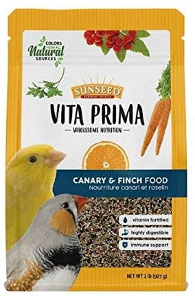Sunseed Vita Prima Canary Finch (2 lb) - Walmart Business Supplies