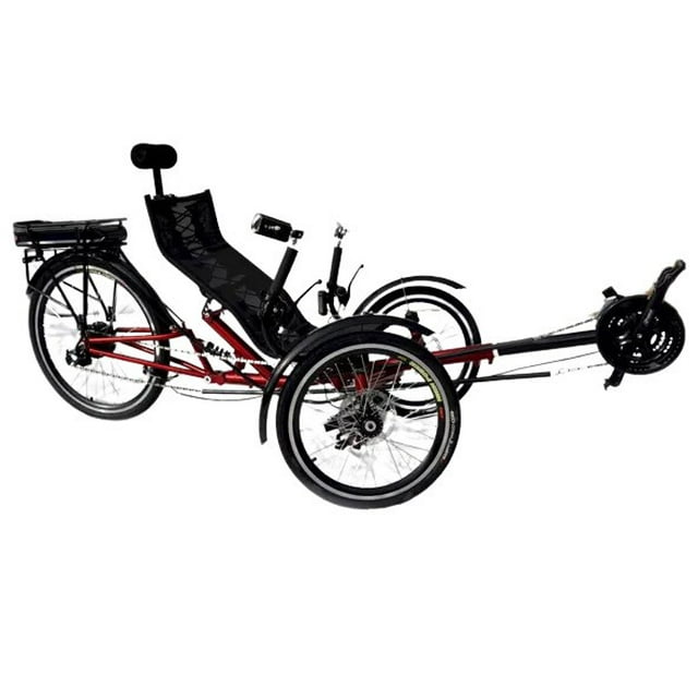 Sunseeker Electric Trike | Folding Recumbent Tricycle - Walmart.com