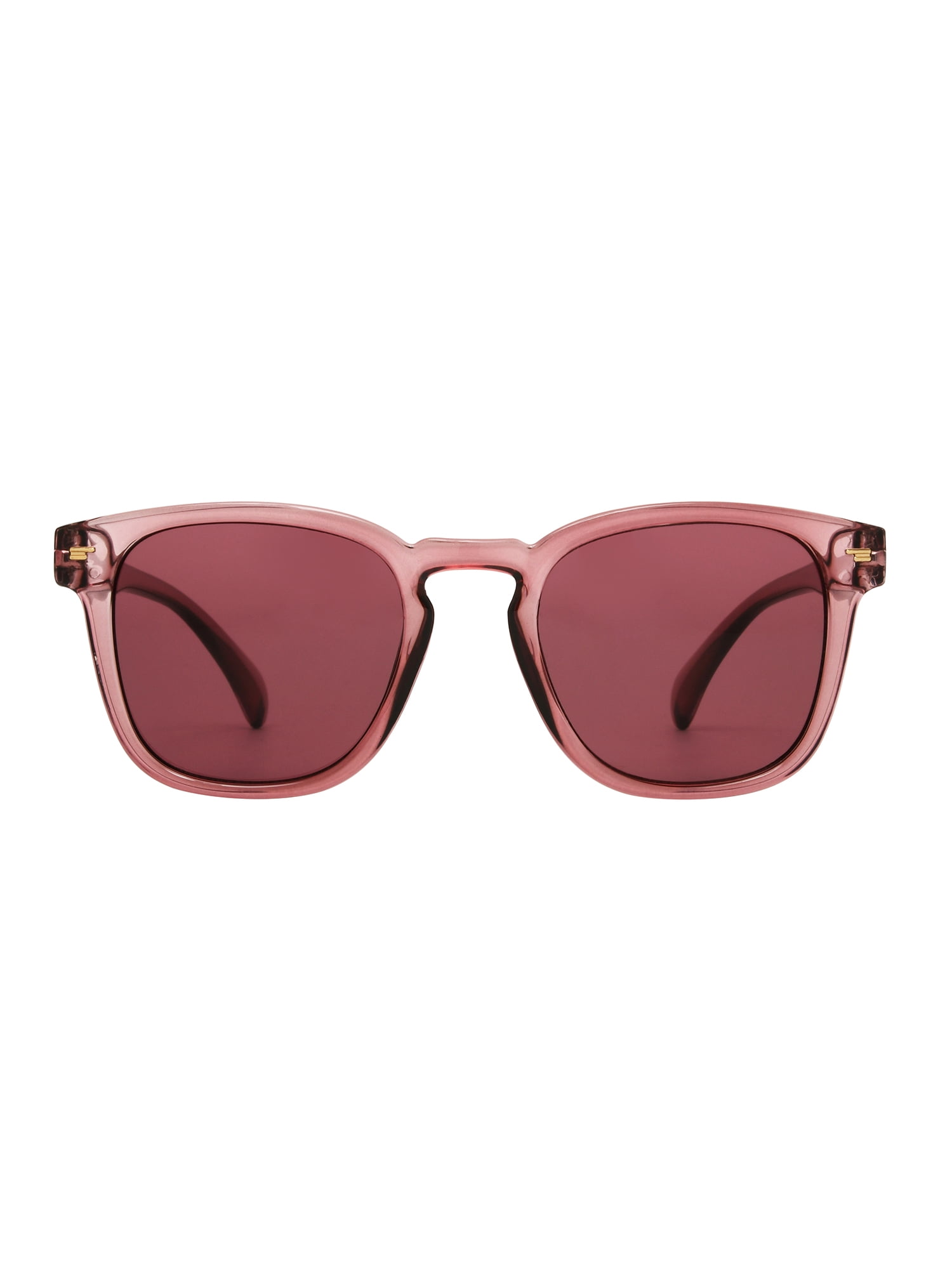 Sunsentials Pink Square Unisex Sunglasses by Foster Grant - 100% UVA ...