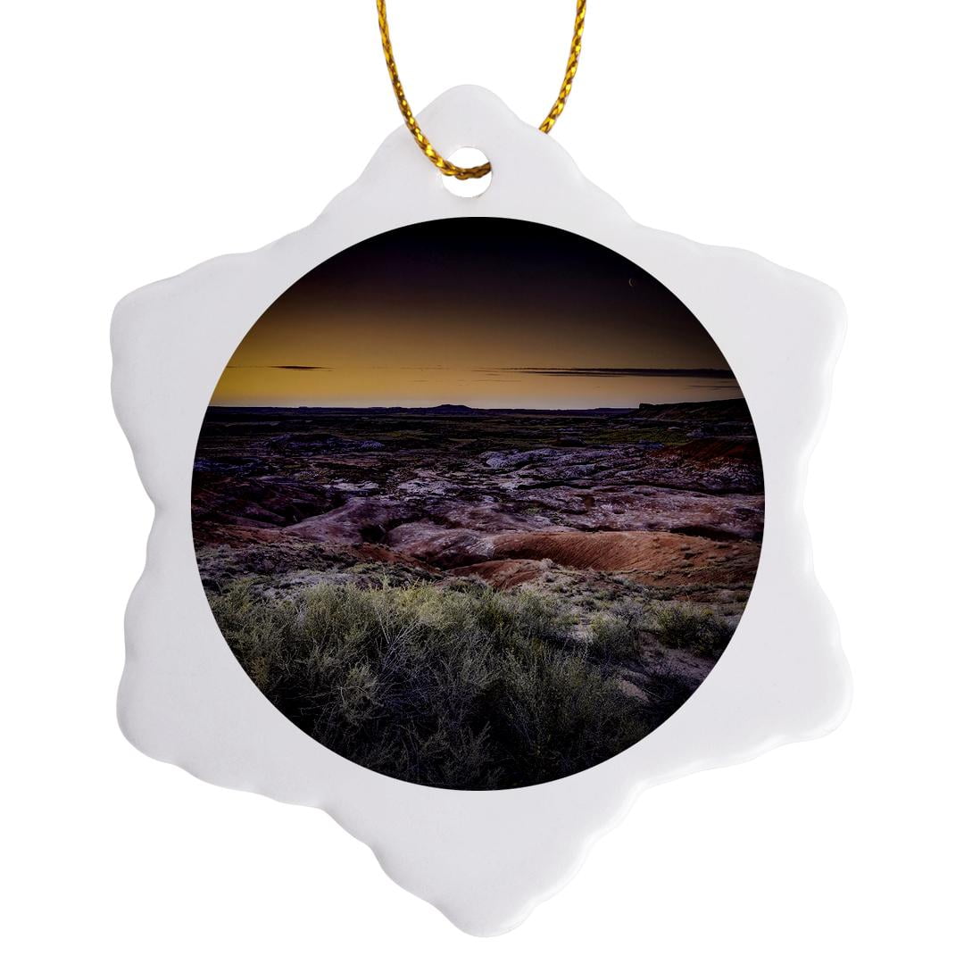 3drose, Sunset at Painted Desert in Petrified Forest National Park, 3 ...