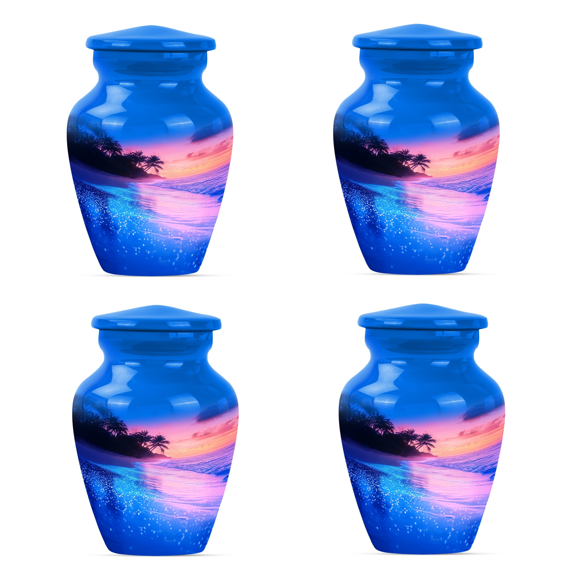Sunset Beach Urns for Human Ashes Adult Male Dad, Small Urn for Ashes ...