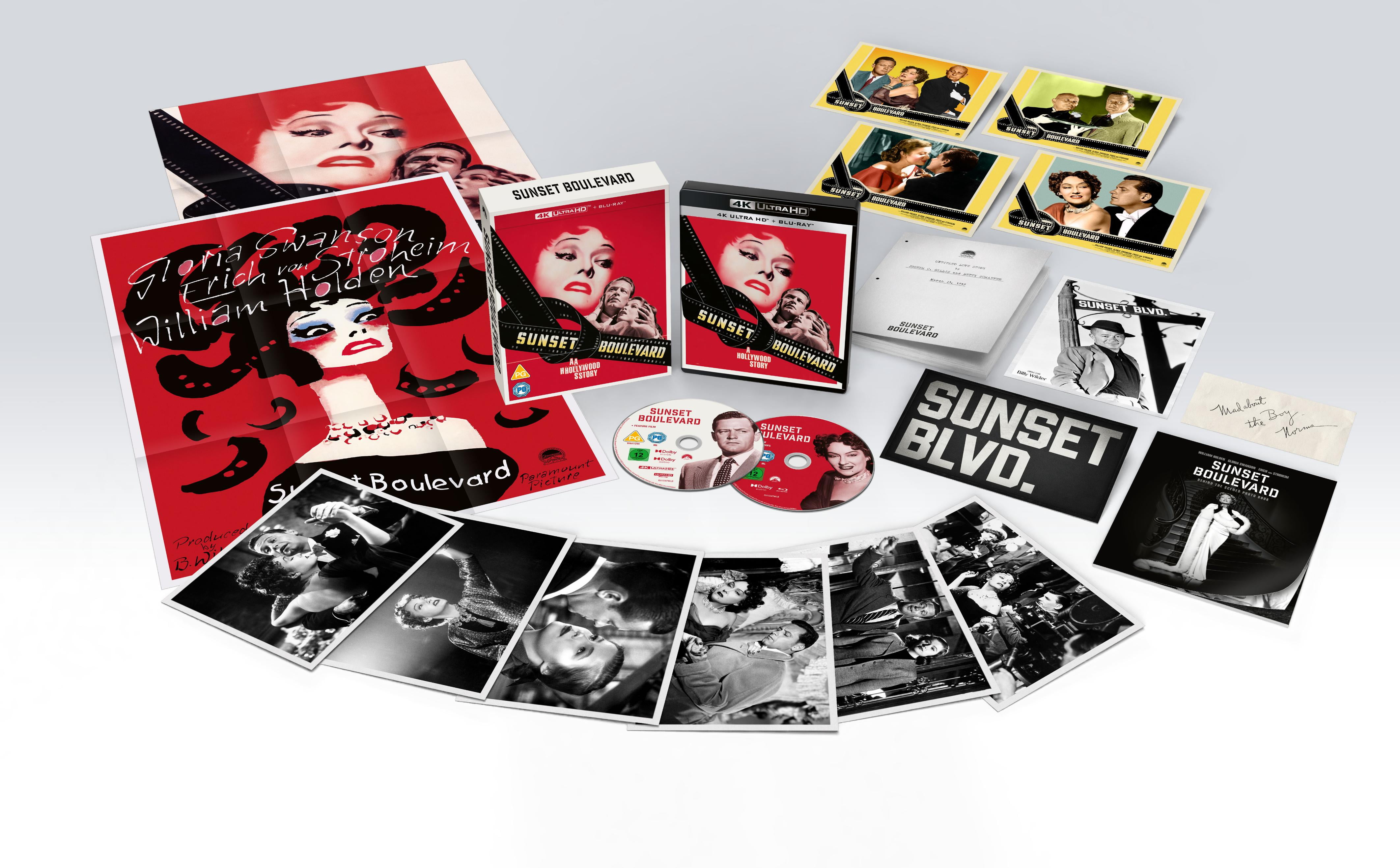 Sunset Boulevard 75th Anniversary Limited Collector's Edition (4K Ultra ...