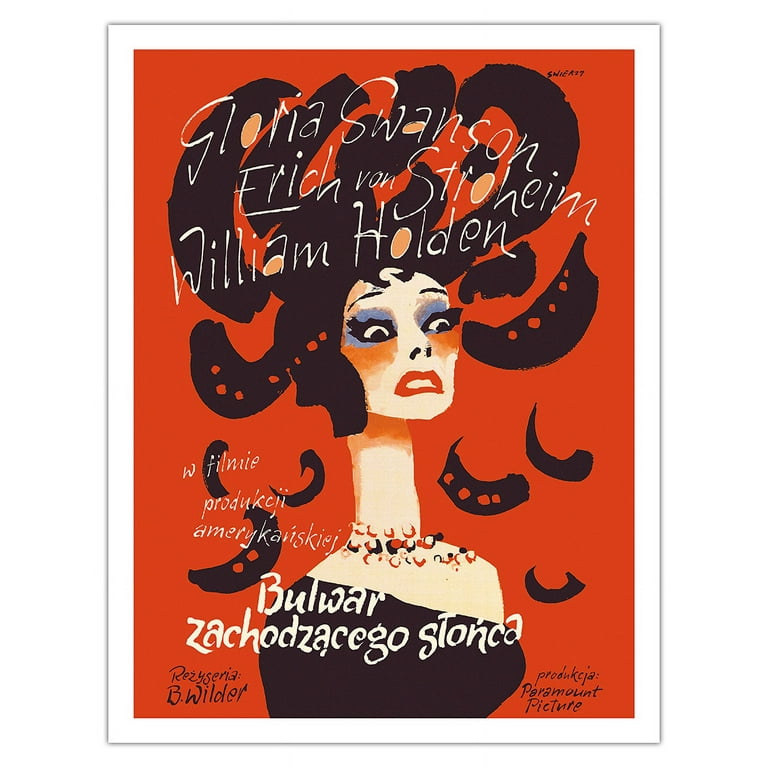 sunset boulevard 1950 poster