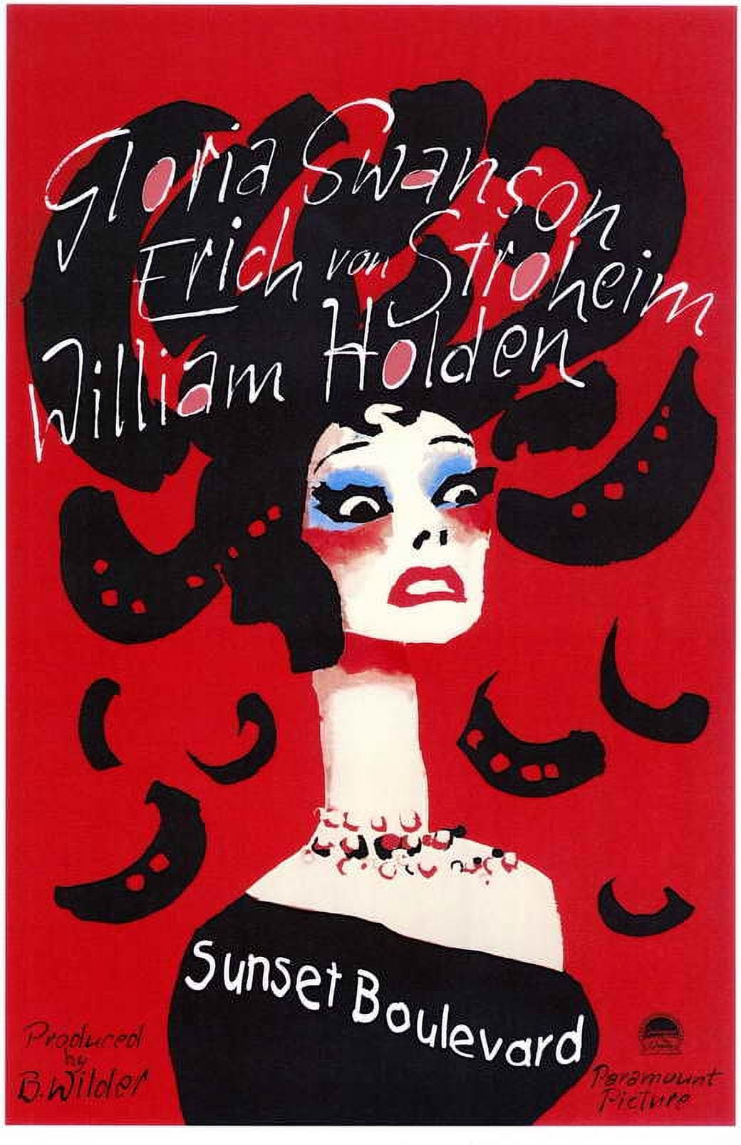 Sunset Boulevard Movie POSTER 11" x 17" Style B - Walmart.com