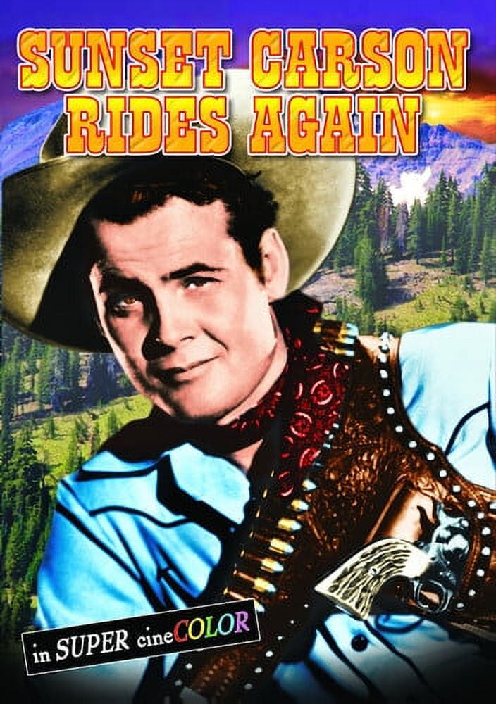 Sunset Carson Rides Again (DVD), Alpha Video, Western - Walmart.com