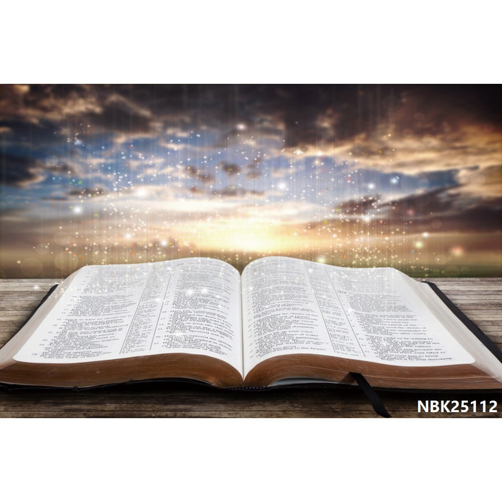 Sunset Clouds Bokeh Holy Bible Cross Christian Photography Backgrounds ...