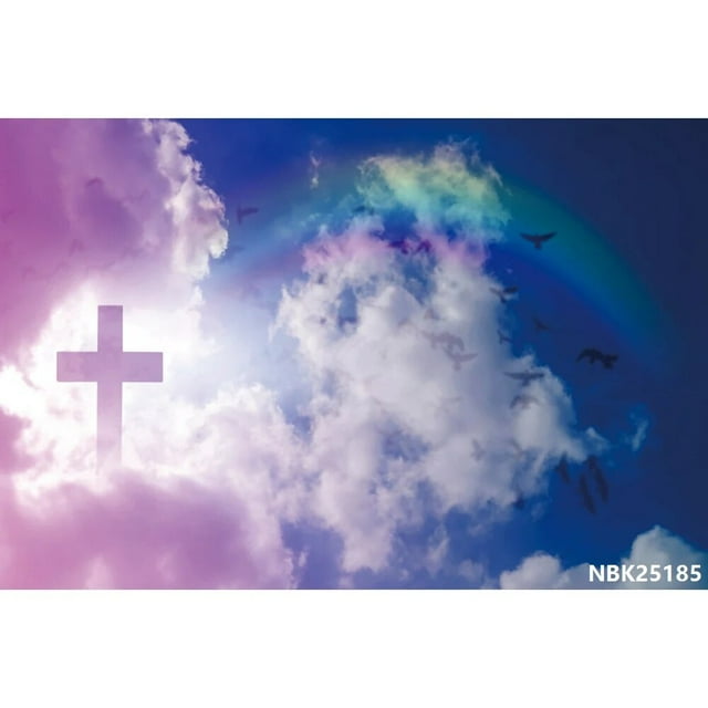 Sunset Clouds Bokeh Holy Bible Cross Christian Photography Backgrounds ...