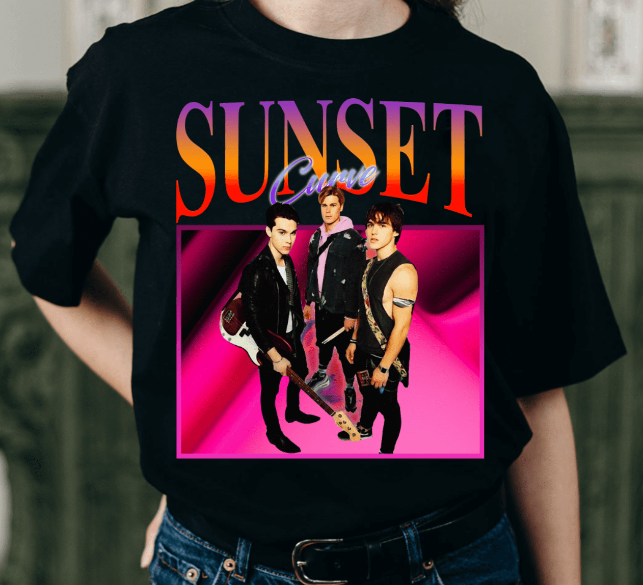Sunset Curve Shirt -Julie And The Phantoms Shirt,Sunset Curve ...