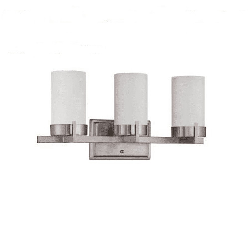 Sunset F2863-80-LED-JA8 3-Light LED Vanity Fixture Bright Satin Nickel ...