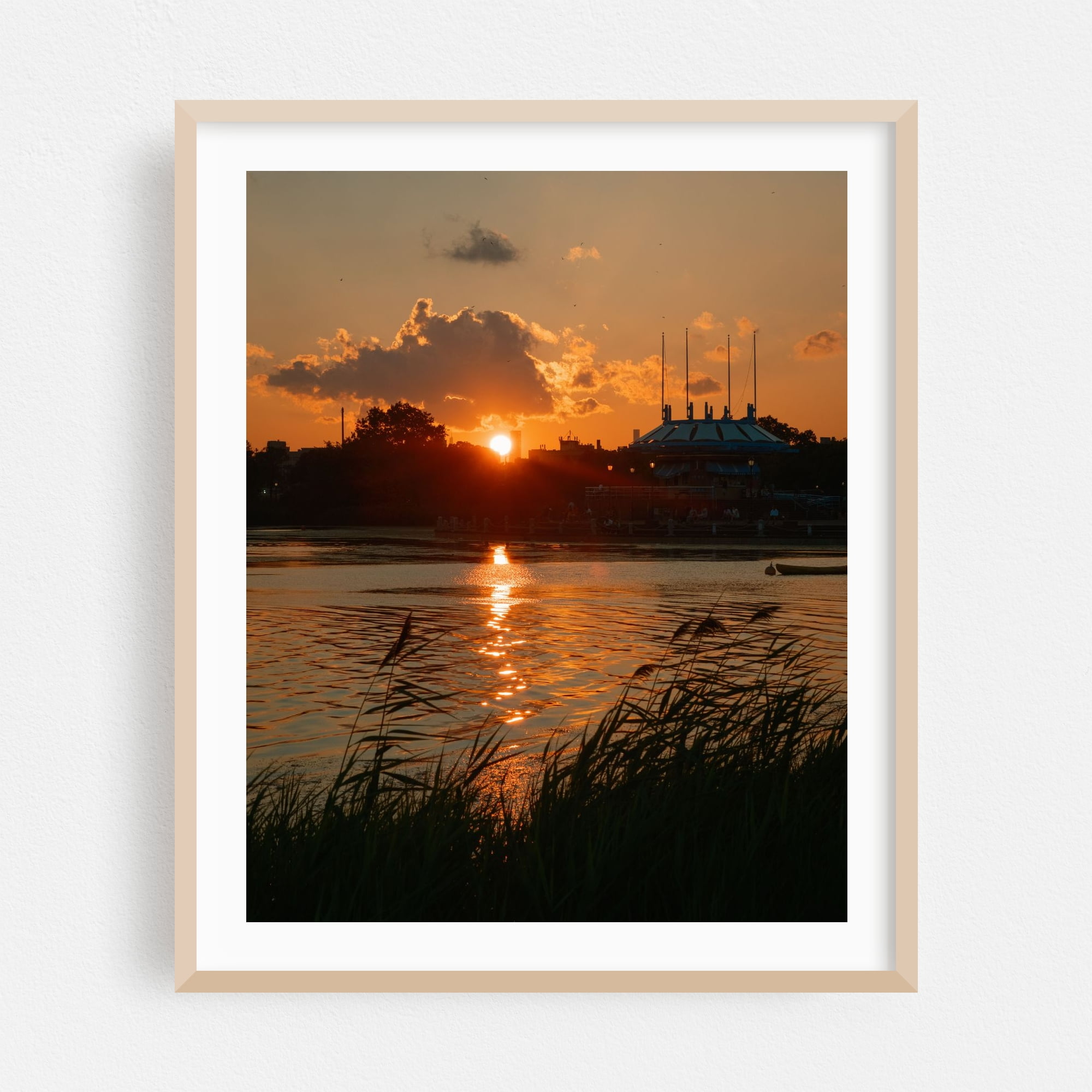 Sunset at Flushing Meadows Corona Park, Queens - Queens New York ...