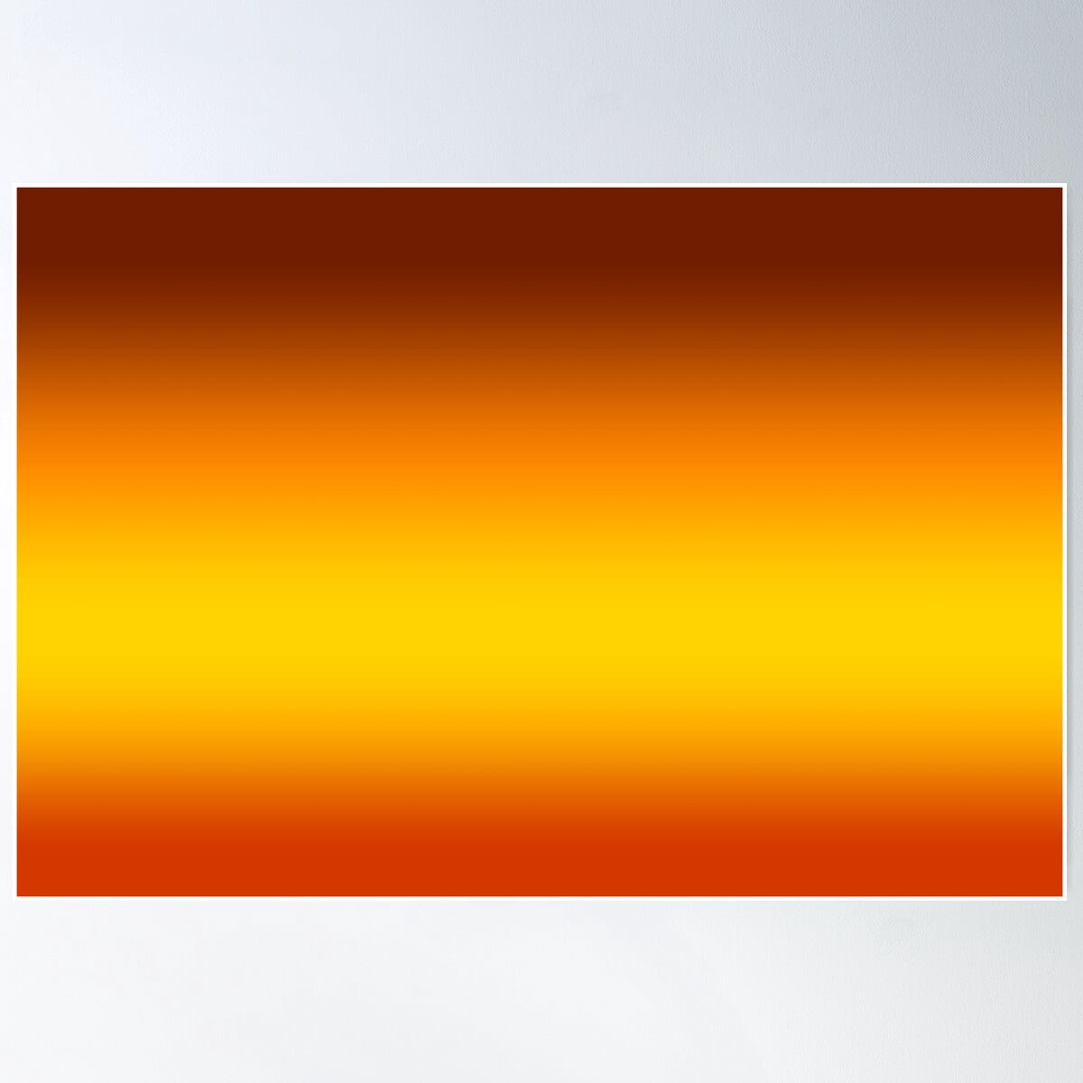 Sunset Gradient Contemprary Colour Art Poster Wall Art, Modern Wall ...