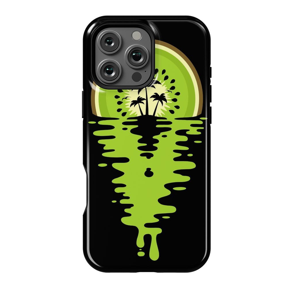 Sunset Kiwi Vaporwave Tough Cases Fruity Aesthetic for iPhone 11-17 ...