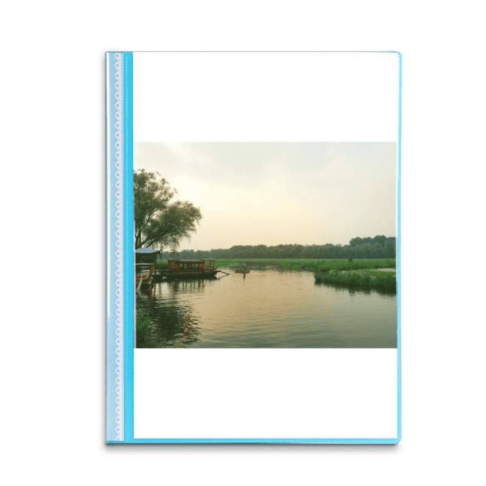 Sunset Lake View Photography Book Sheet Protectors Portfolio Binder ...