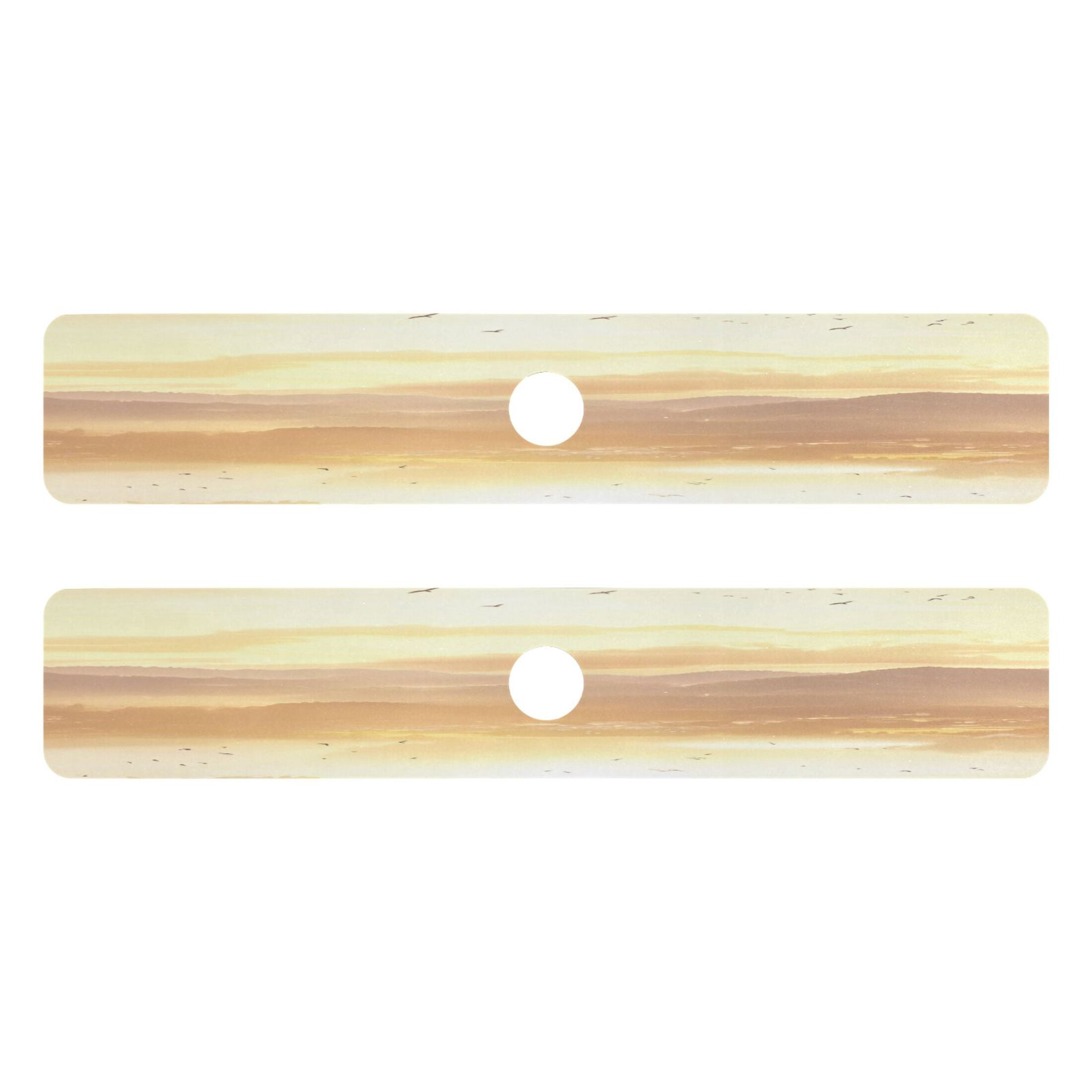 Sunset Landscape Extra Long Silicone Algae Sink Mat 30x5.4in 2 Pack ...