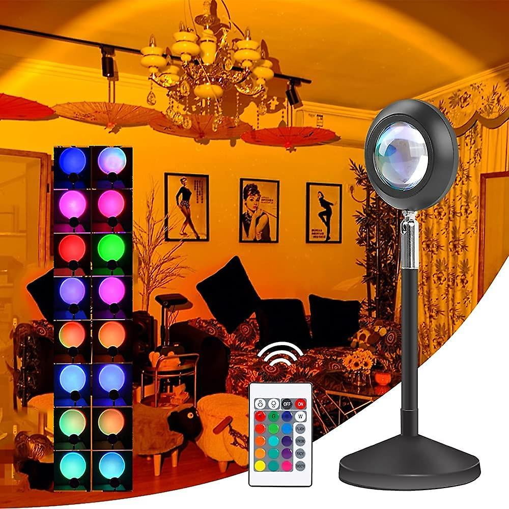 Sunset Light, Romantic Led Night Light, 180 Rotating Tiktok Mood Light ...