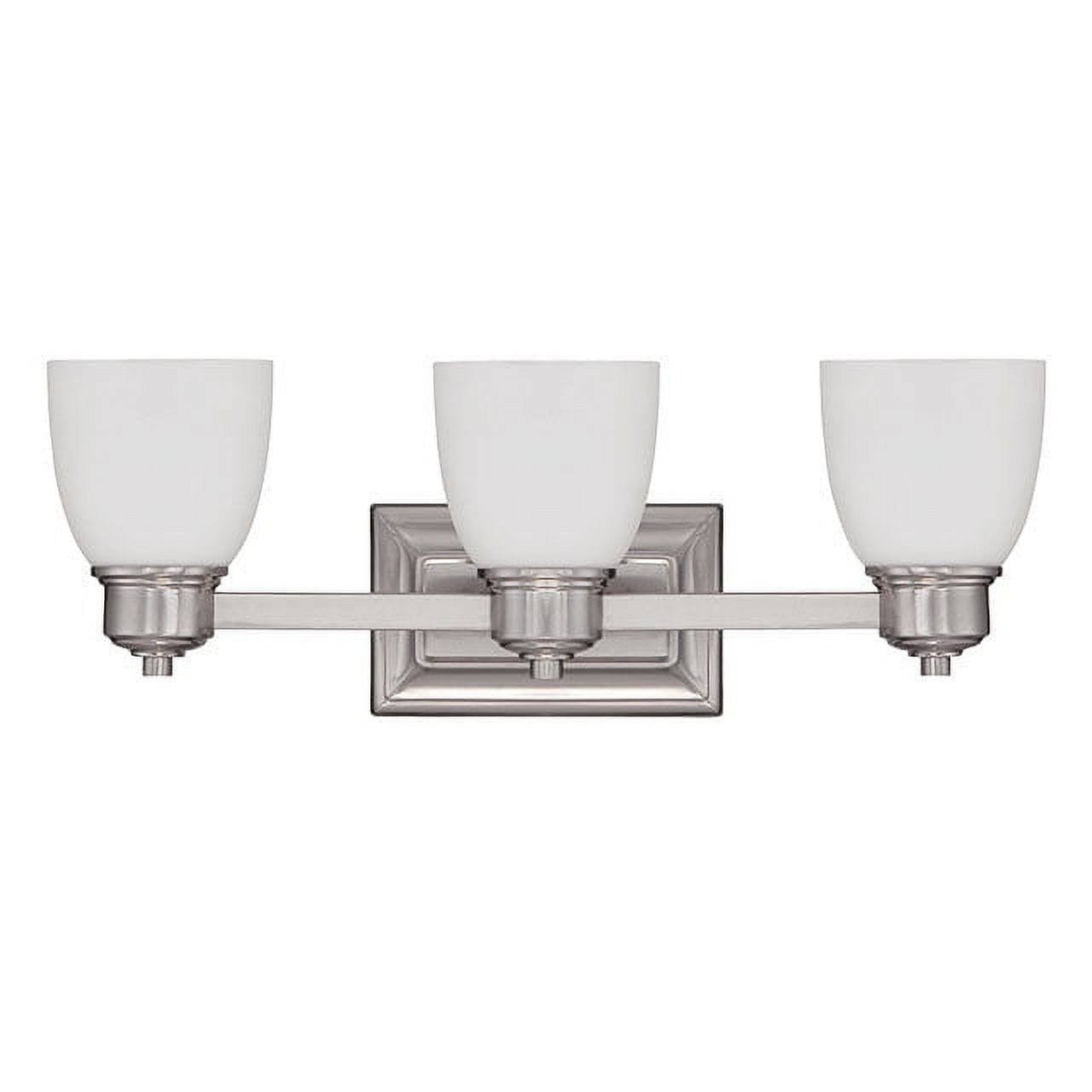 Sunset Lighting F3173 Bixby 3 Light 20-7/8" Wide Bathroom Vanity Light ...