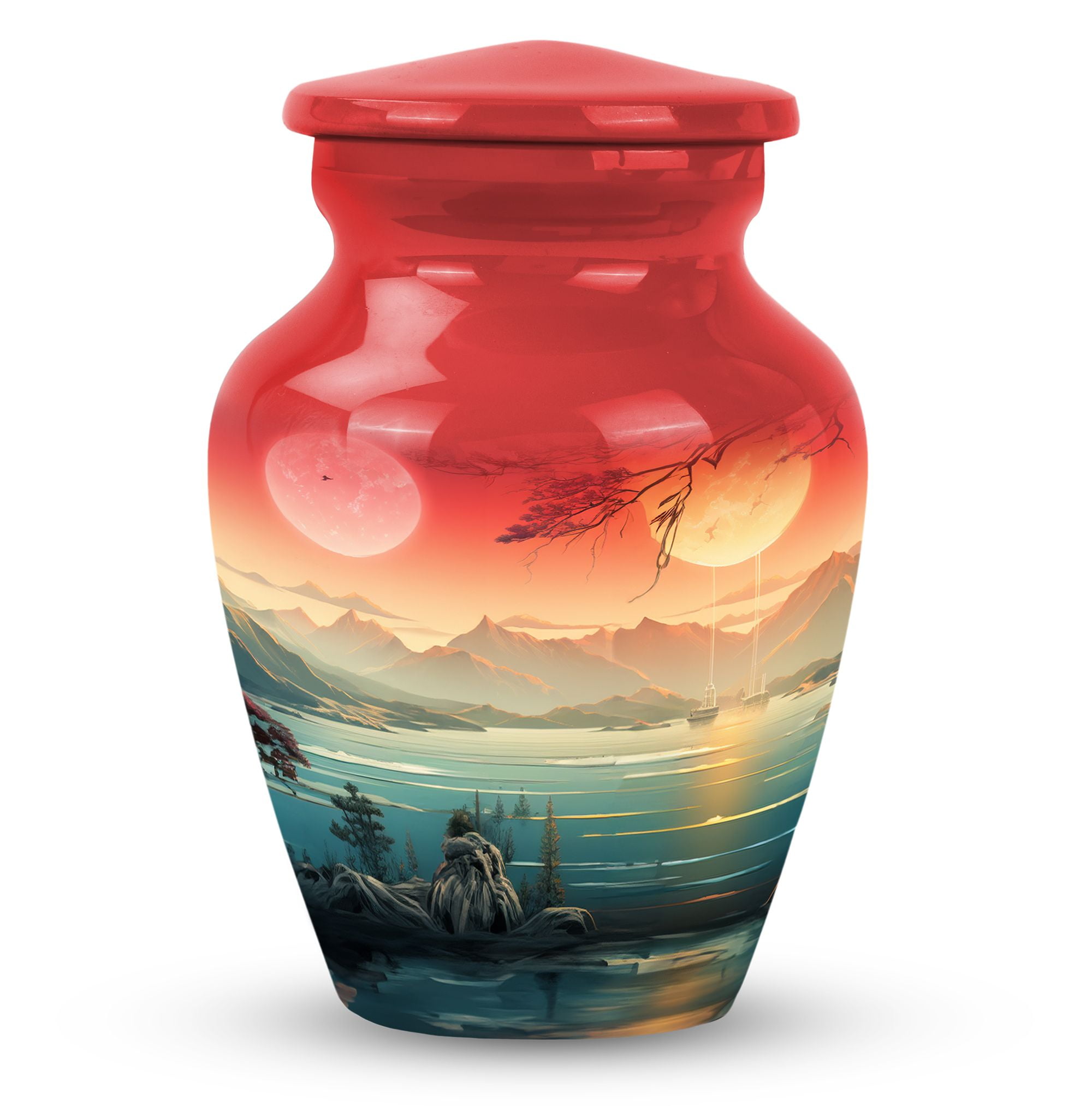 Sunset Majesty Over The Grand Canyon, Cremation Keepsake Funeral Urn ...