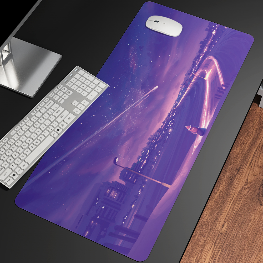 Sunset Meteor Deep Forest Firewatch Laptop Gamer Mousepad Gaming Mouse ...