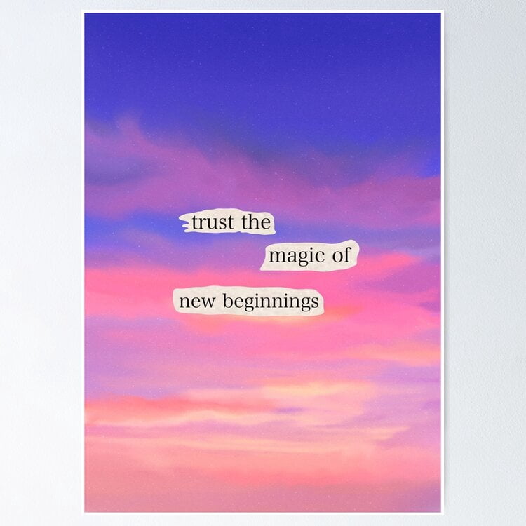 Sunset Newspaper Quote Poster- Unframed Poster | Wall Art | Perfect For ...