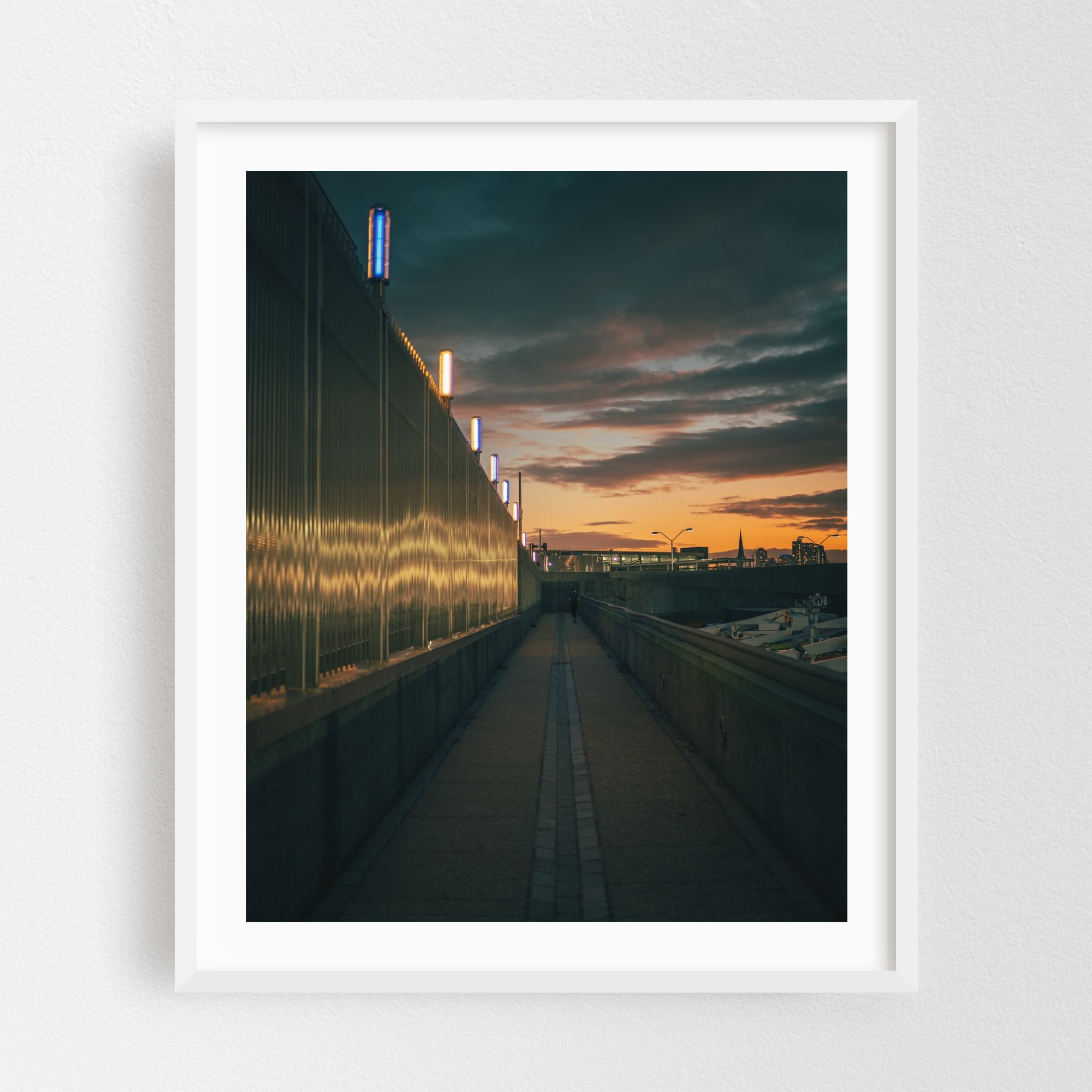 Sunset at Newtown Creek - Brooklyn New York Photography Cityscape Night ...