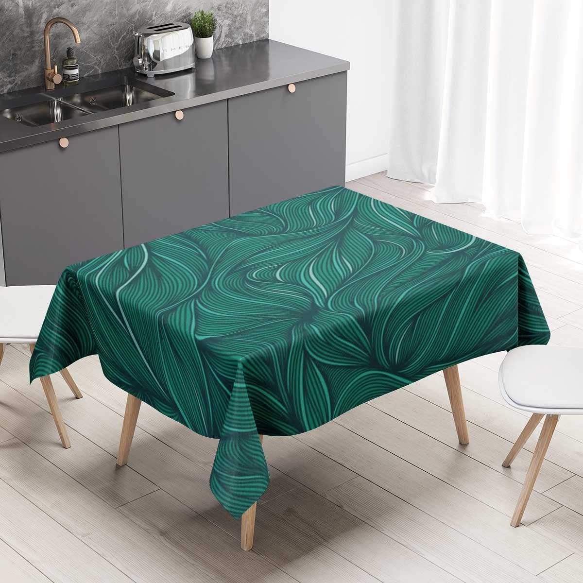 Sunset Night Scenery Table Cloth Rectangle Table Picnic Table Cloths ...