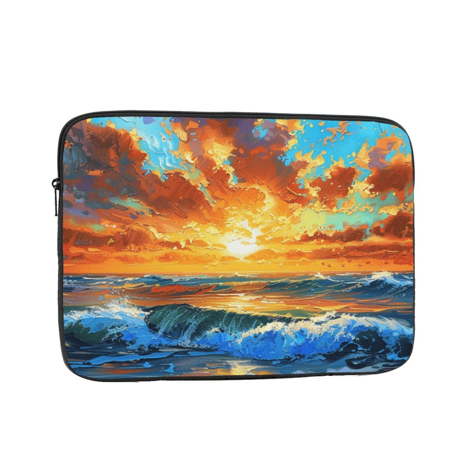 Sunset Ocean liner bag with pocket for laptops and laptops - Walmart.com