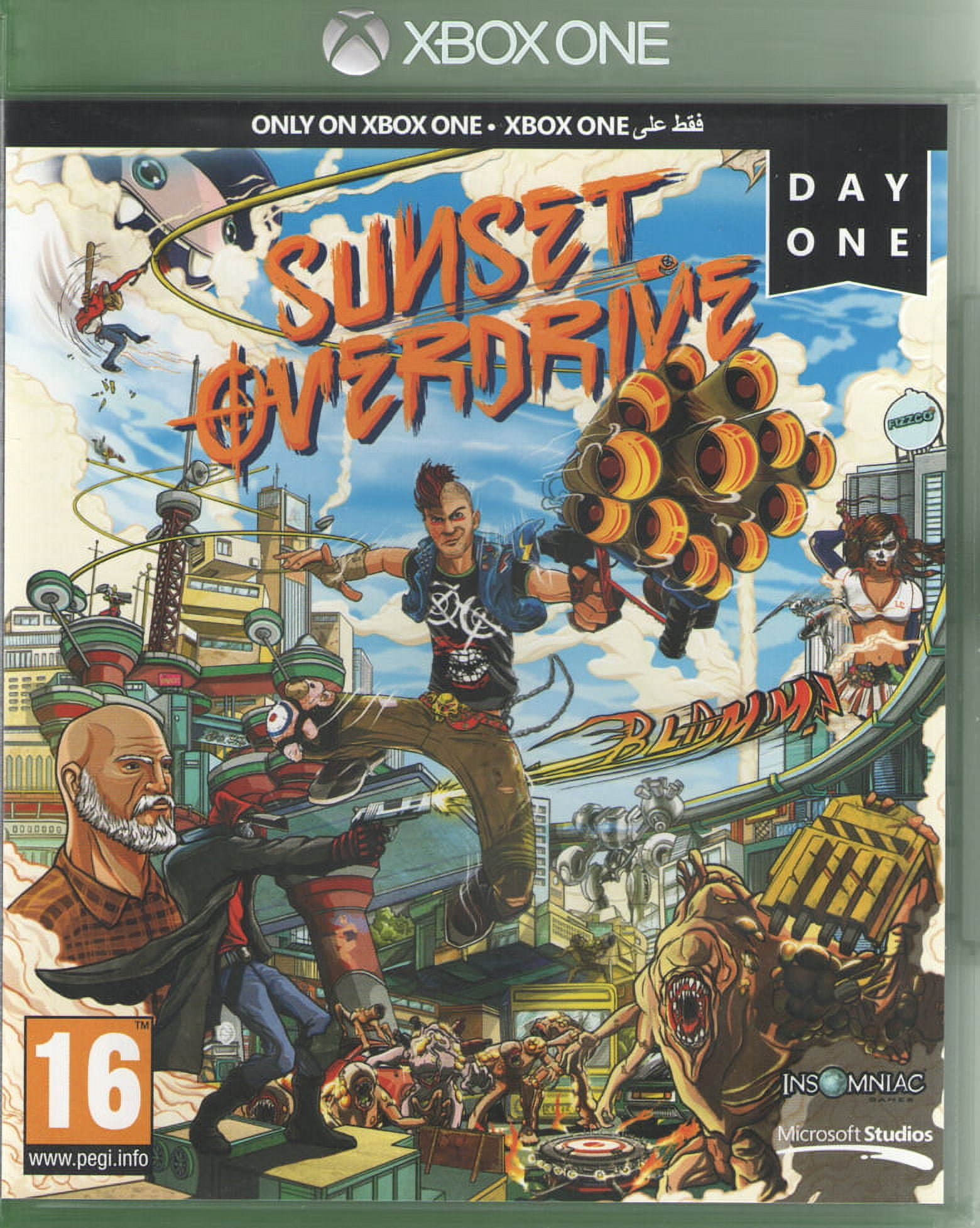 Sunset Overdrive Day One - Xbox One 16+ Years - Walmart.com