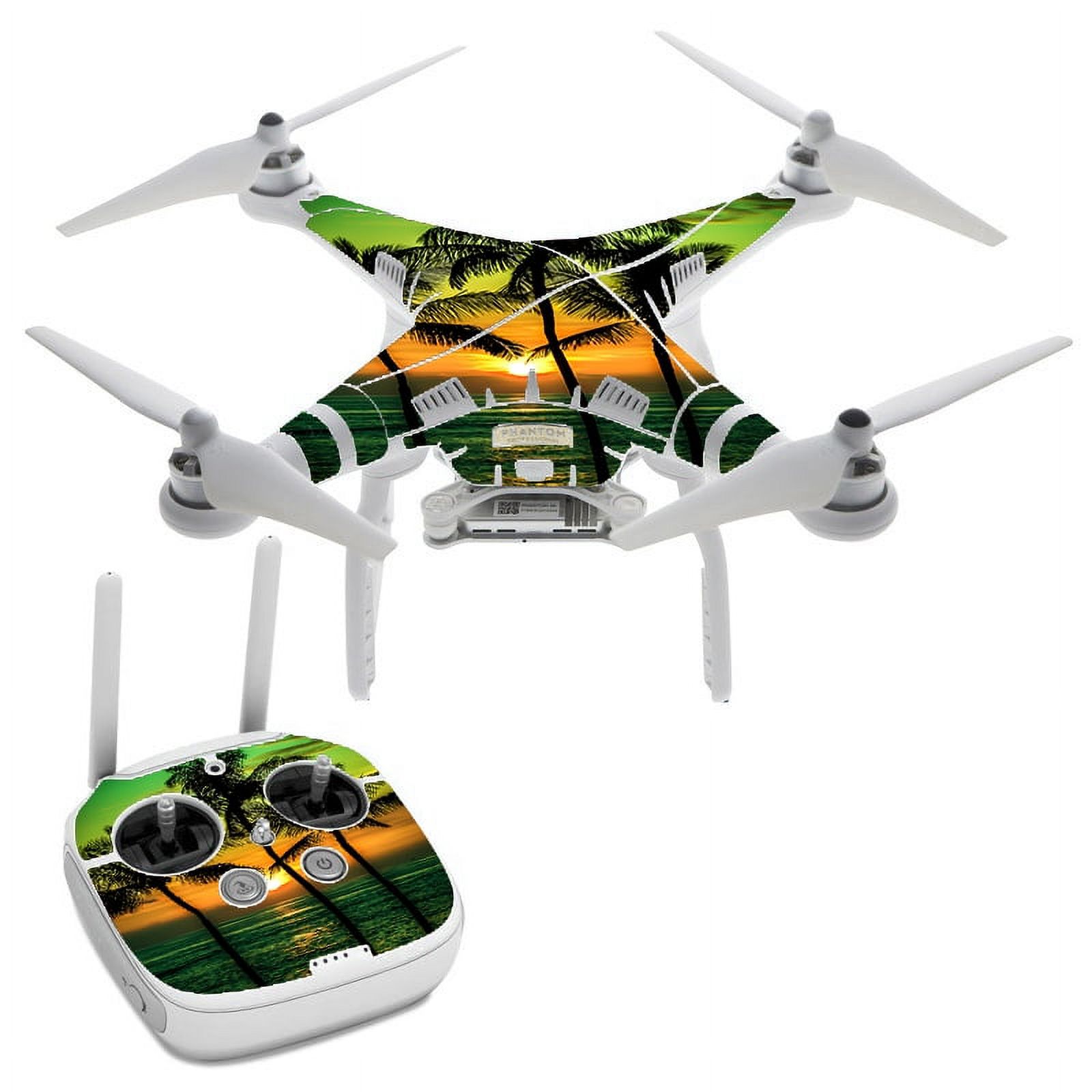 Sunset Palm Trees Ocean DJI Phantom 3 Professional Skin Skins Vinyl ...