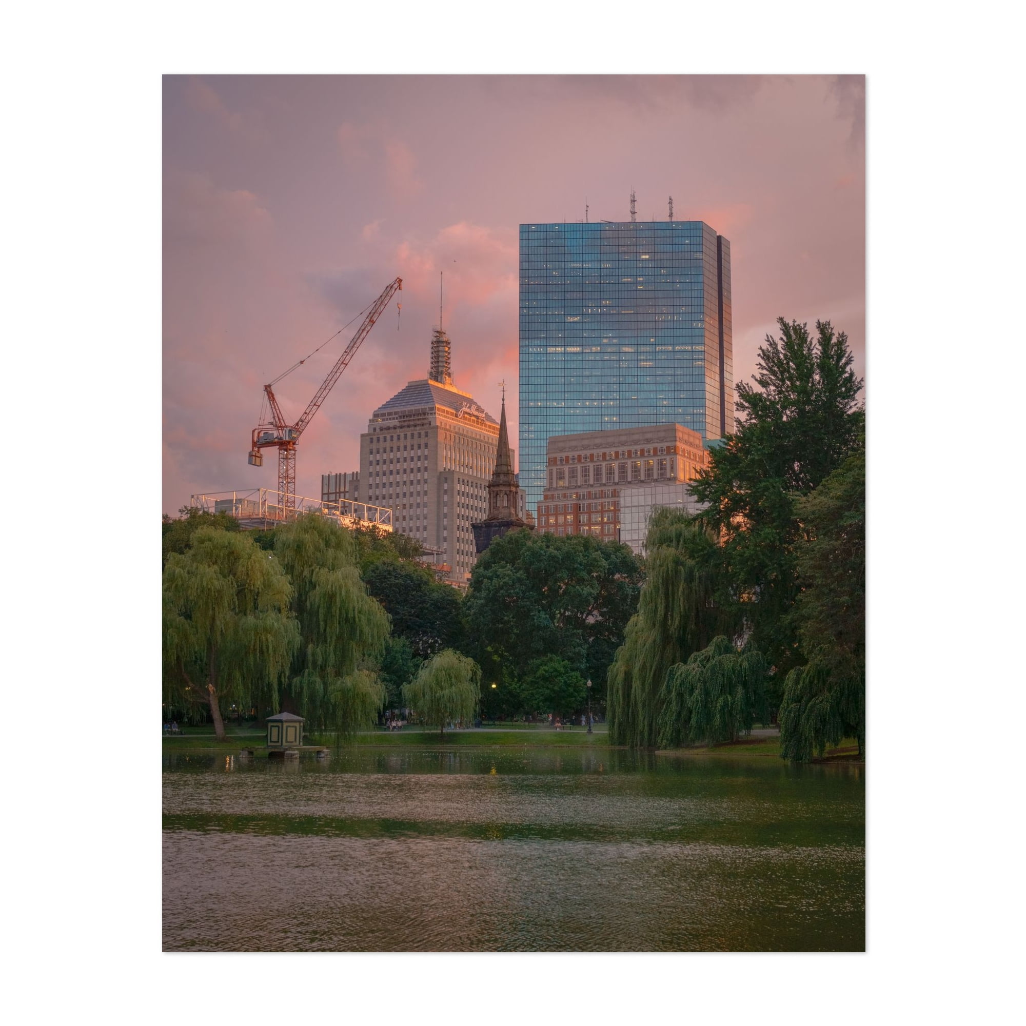 Sunset at the Public Garden, Boston 02 - Boston Massachusetts ...