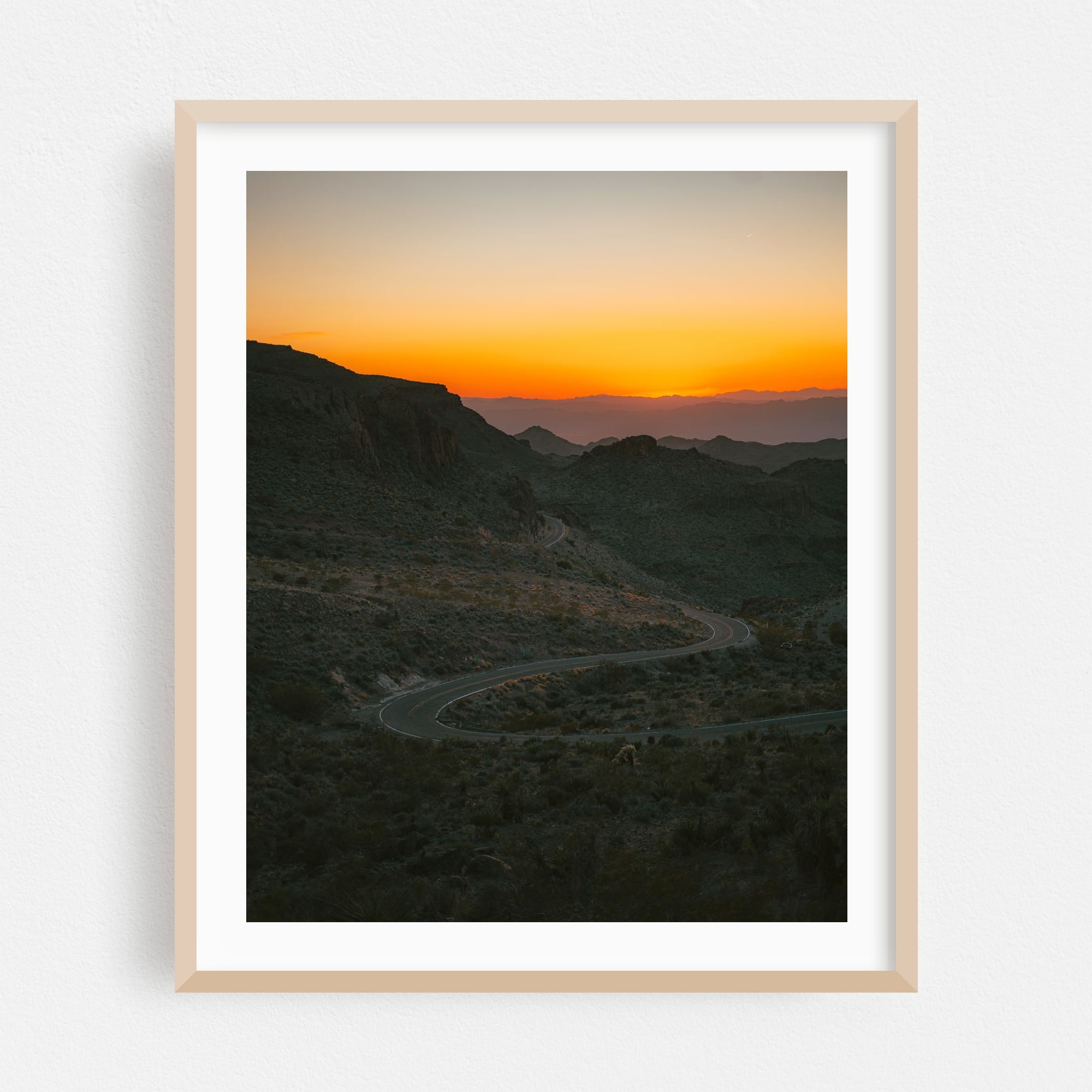 Sunset on Route 66, Oatman 02 - Oatman Arizona Photography Desert ...
