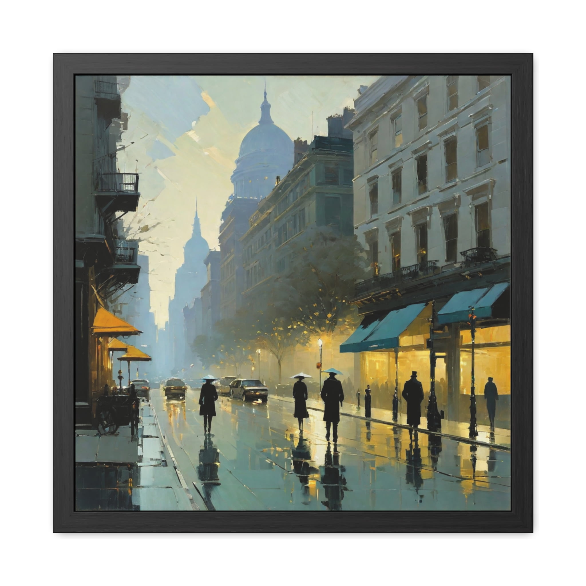 Sunset Serenad Original Impressionism Frame Wall Decor Designed by ...