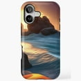 Sunset Series Zero One Warm Horizon Print Case with iPhone 17 to 11 Pro ...