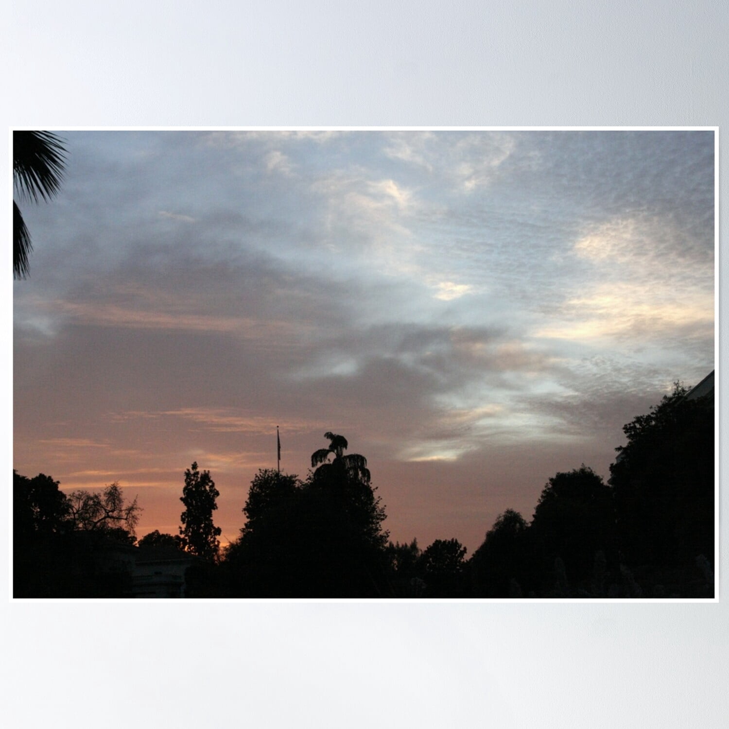 Sunset Sky Poster Wall Art, Modern Wall Decor, 24x36 UNFRAMED - Walmart.com