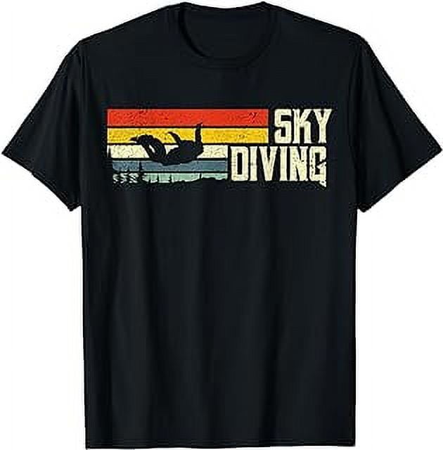Sunset | Skydiving Skydive Sky Diving Skydiver T-Shirt - Walmart.com