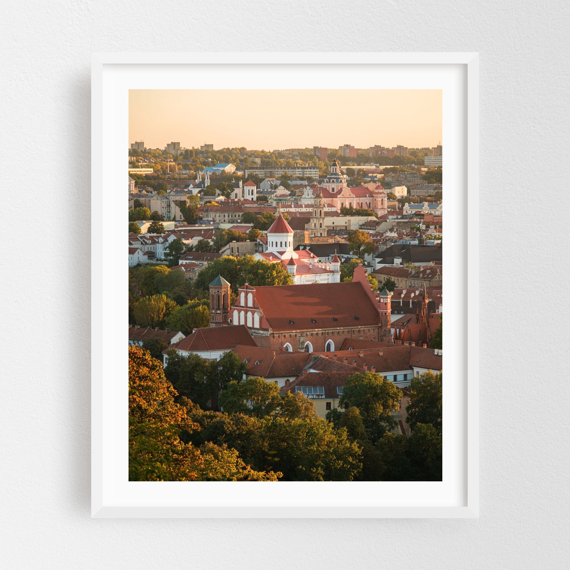 Sunset at Three Crosses, Vilnius 02 - Vilnius Lithuania Photography ...