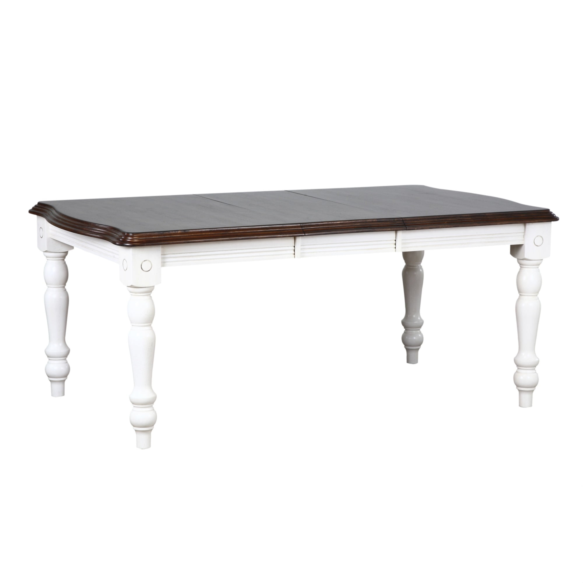 "Sunset Trading Andrews Farmhouse 72"" Extendable Dining Table in ...