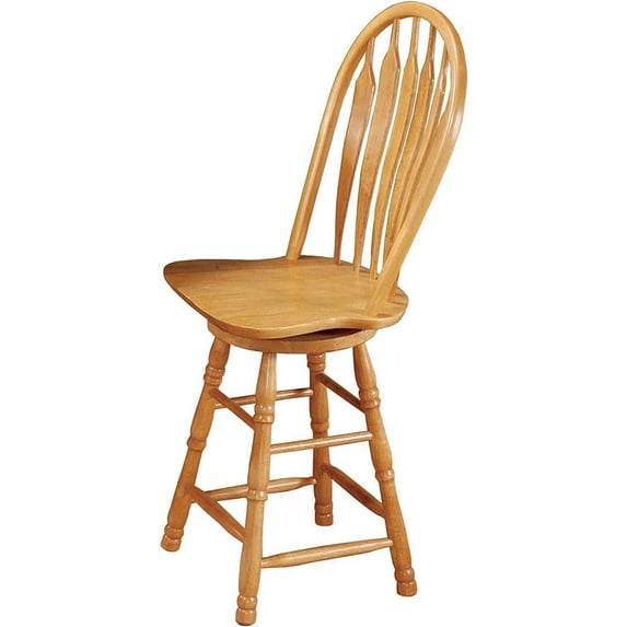 Sunset Trading Selections 24" Counter Height Swivel Barstool ...