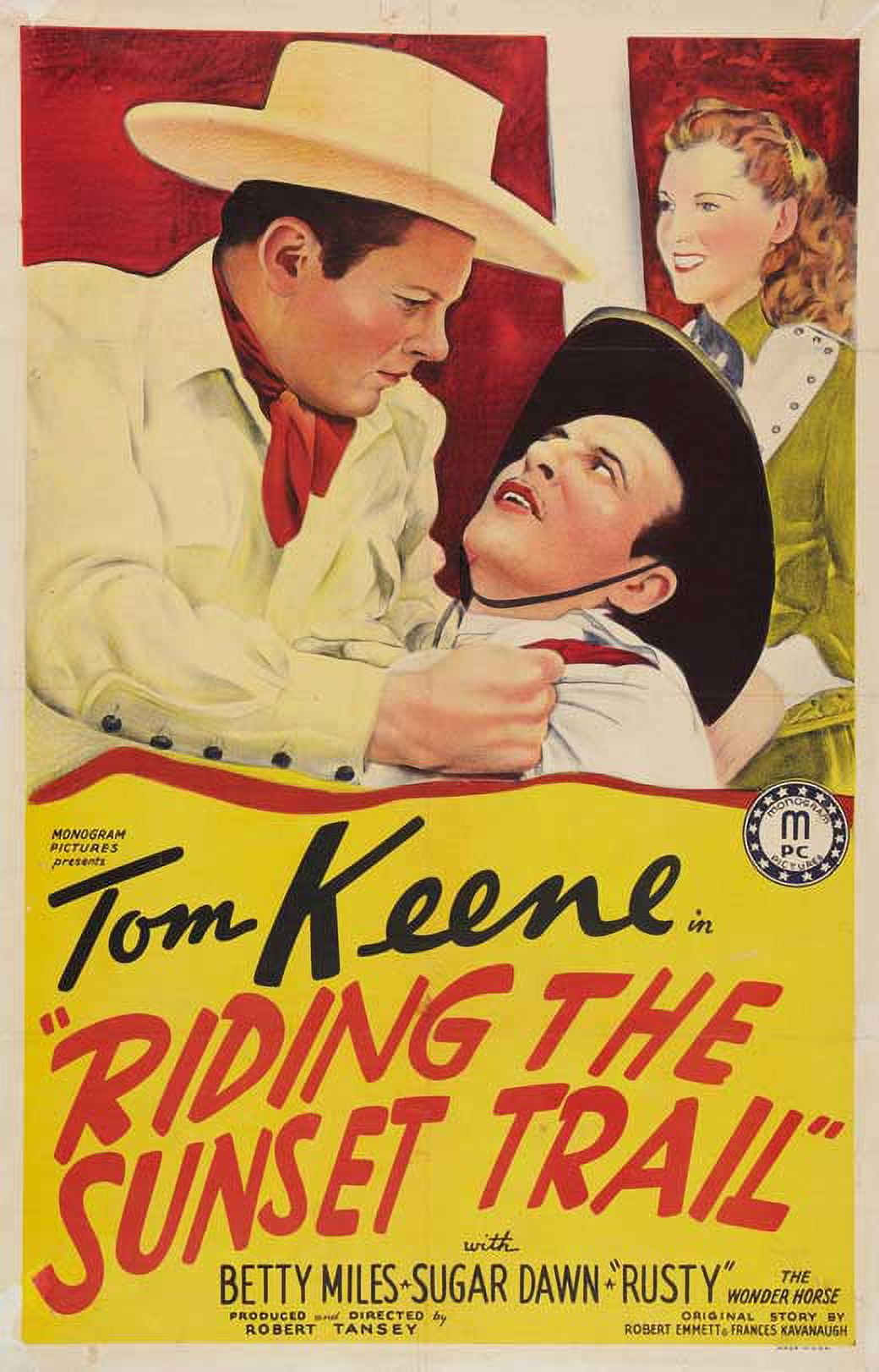 Sunset Trail - movie POSTER (Style B) (11" x 17") (1938) - Walmart.com