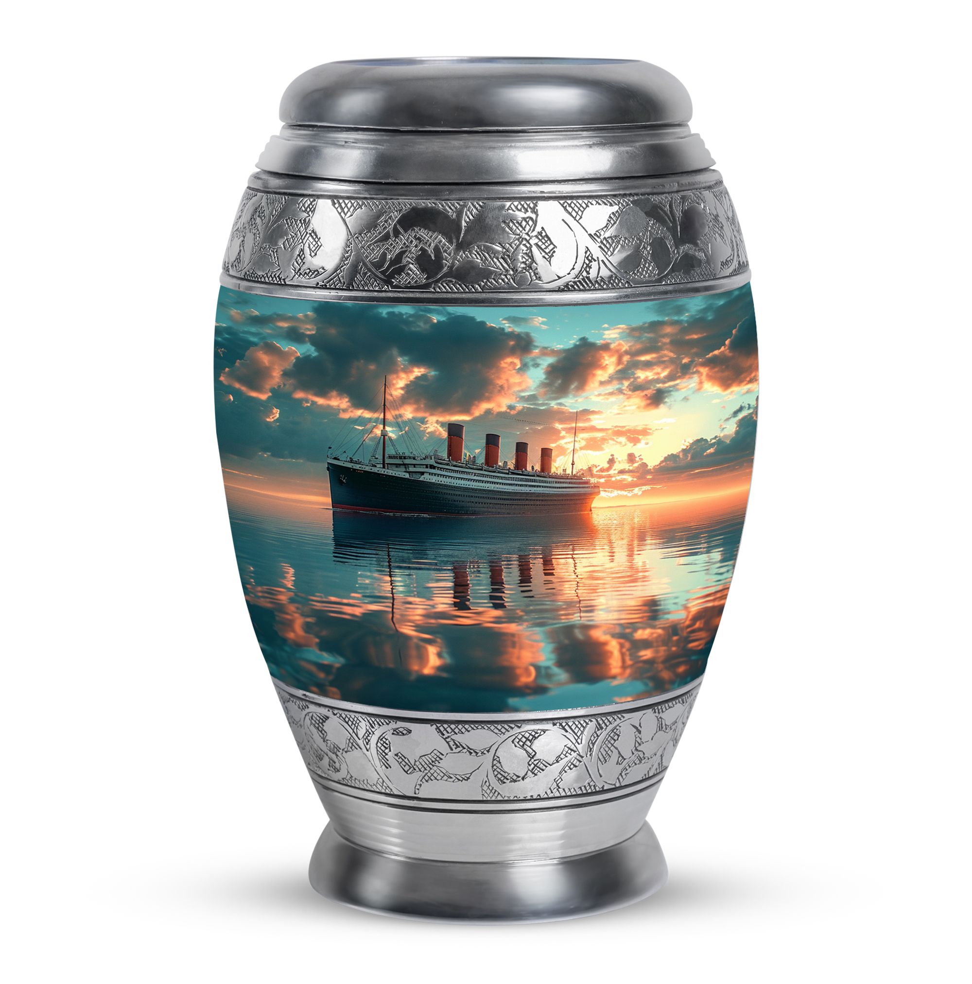 Sunset Urn For Ashes Adult Male - Small Urns For Human Ashes Keepsake ...