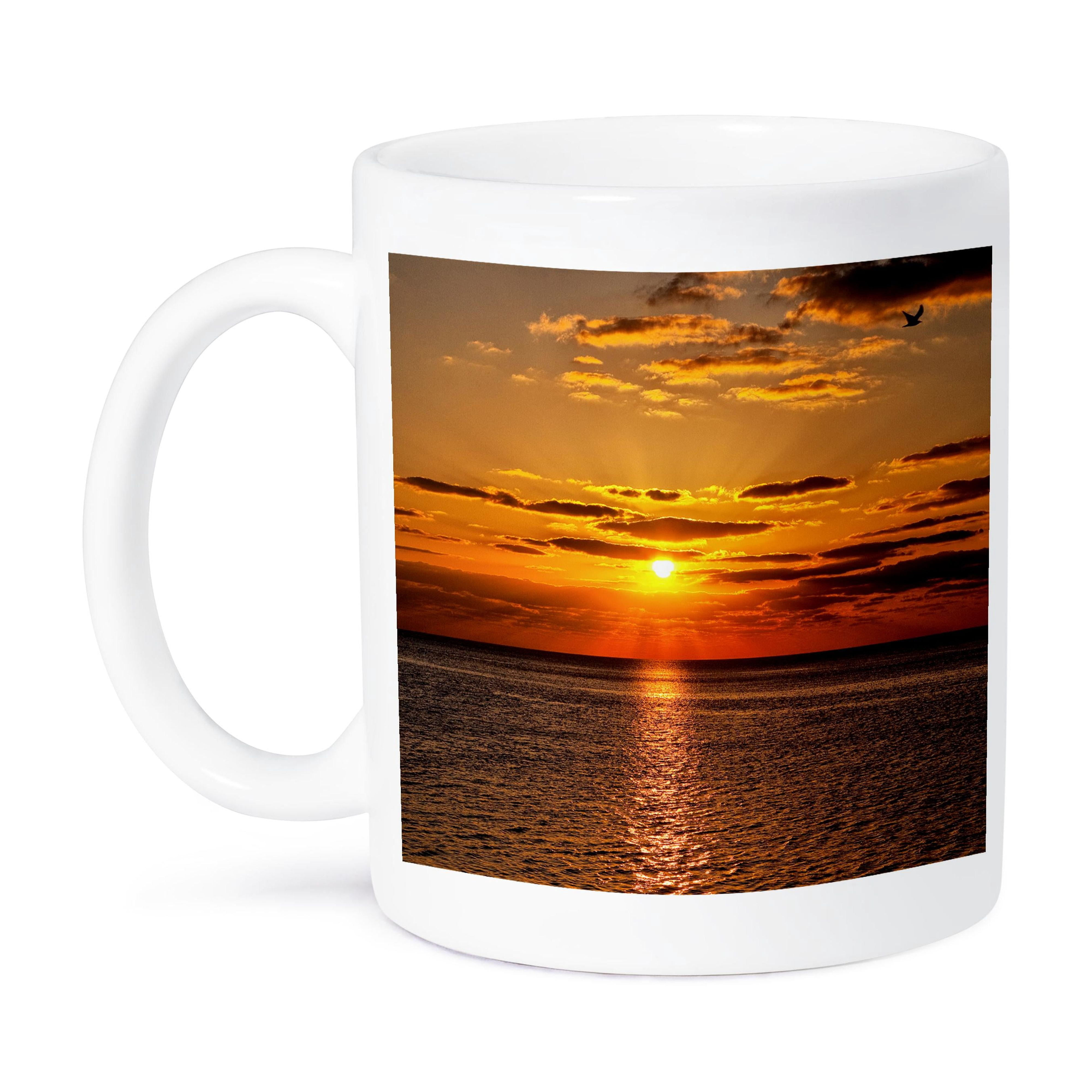 3dRose, Sunset View from Happy People Marina, Staniel Cay in the ...