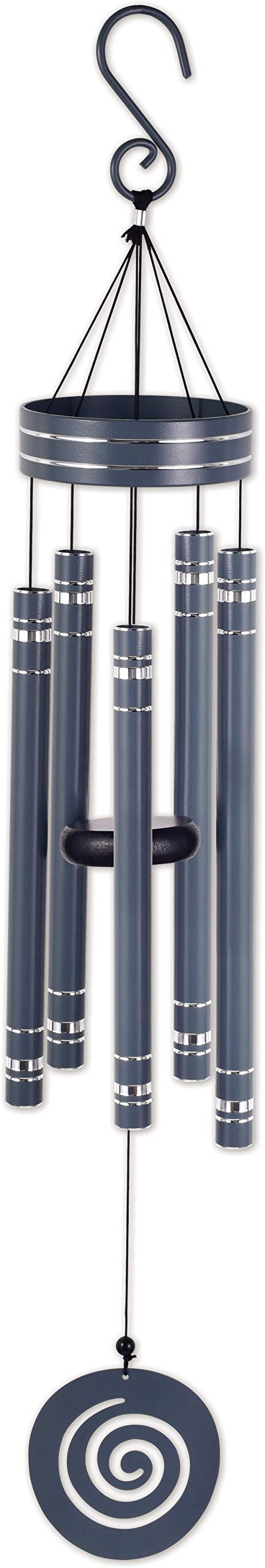 Sunset Vista 93560 Gray Wind Chime, 36 inches - Walmart.com