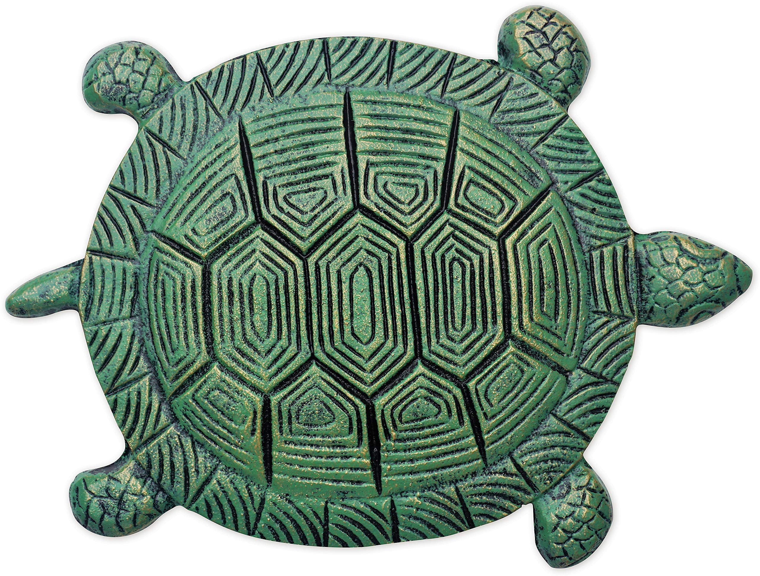 Sunset Vista Design Green Turtle Garden Stepping Stone,13-inch Long ...