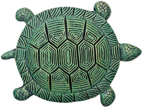 Sunset Vista Design Green Turtle Garden Stepping Stone,13-inch Long ...